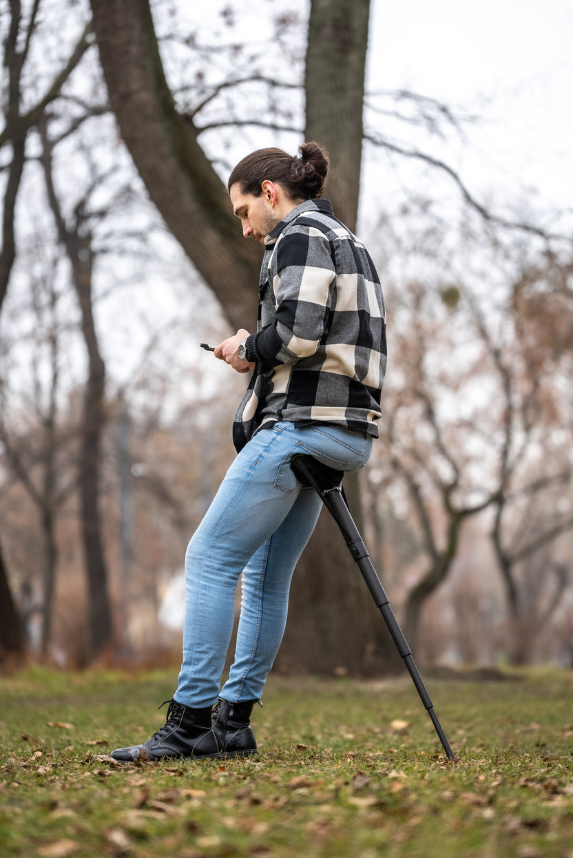 Sitpack ZEN X - Portable Stool (All Black)